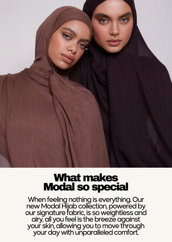 Modal Hijab - Black