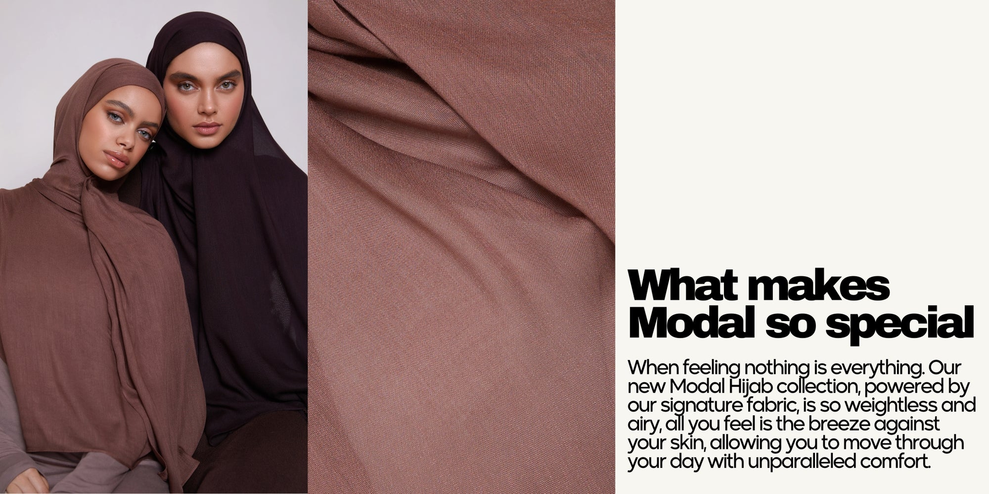 Modal Hijab - Black