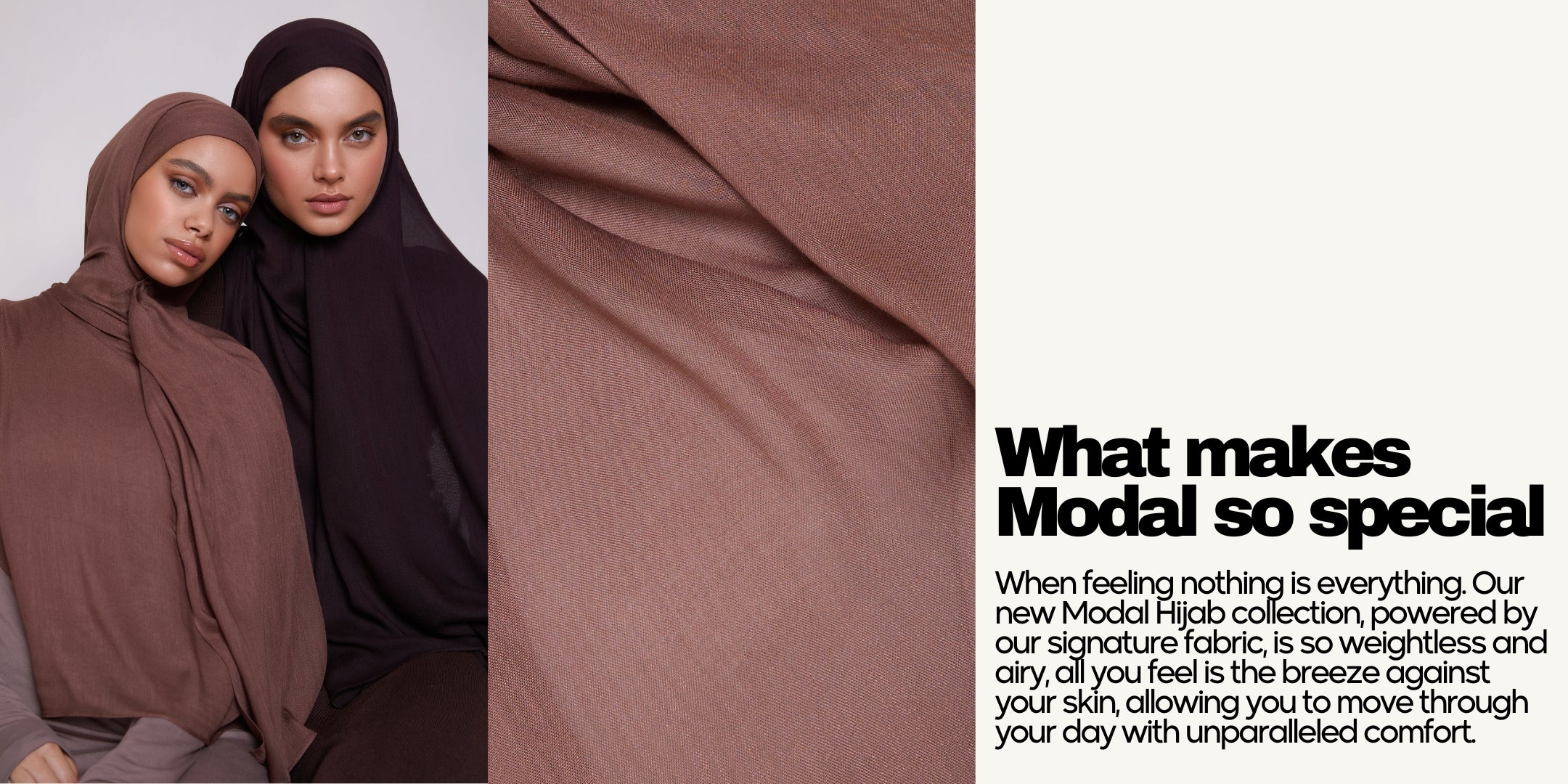 Modal Hijab - Black