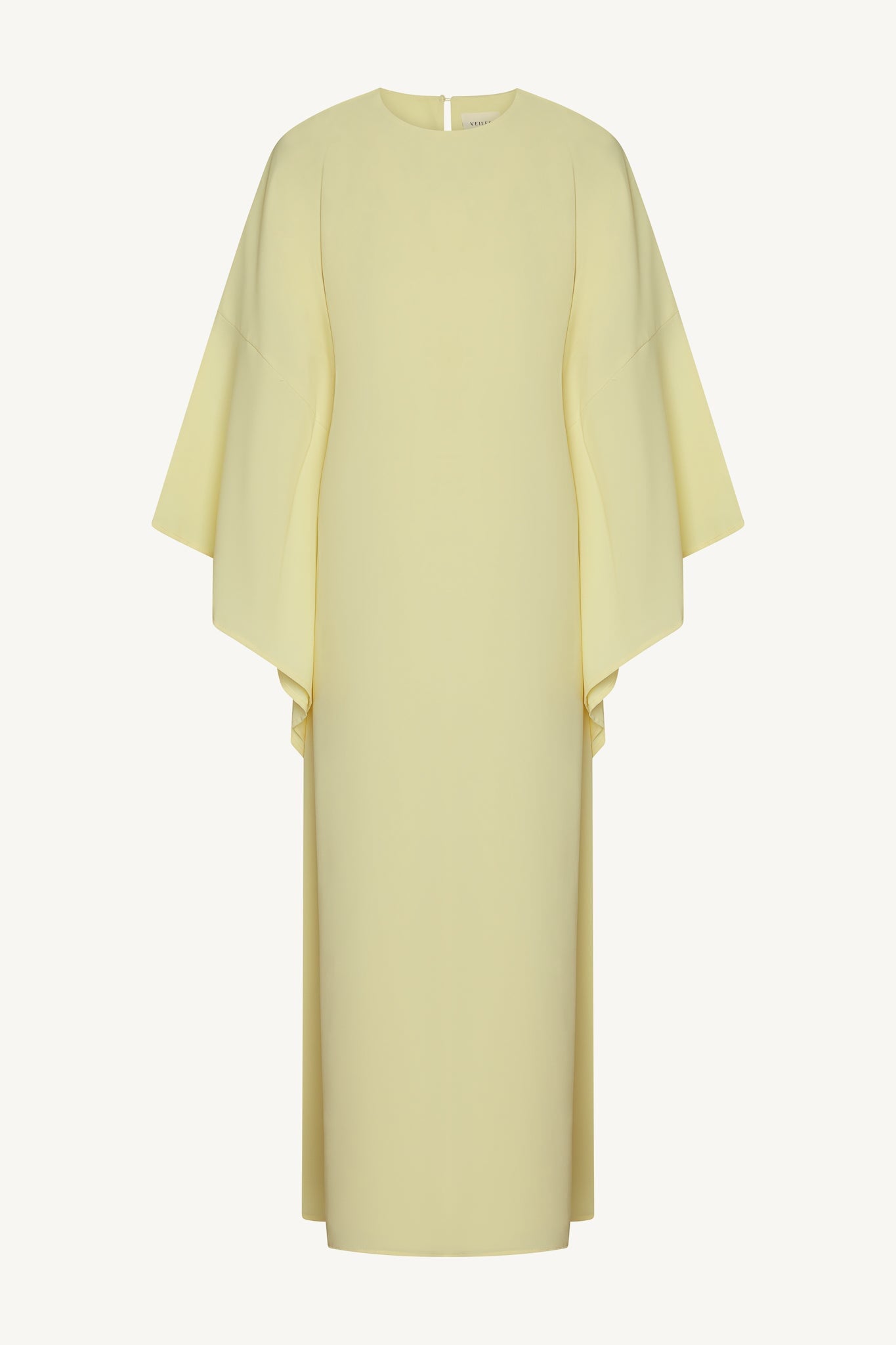 Amira Inner Tie Butterfly Kaftan Dress (Girls) - Limon