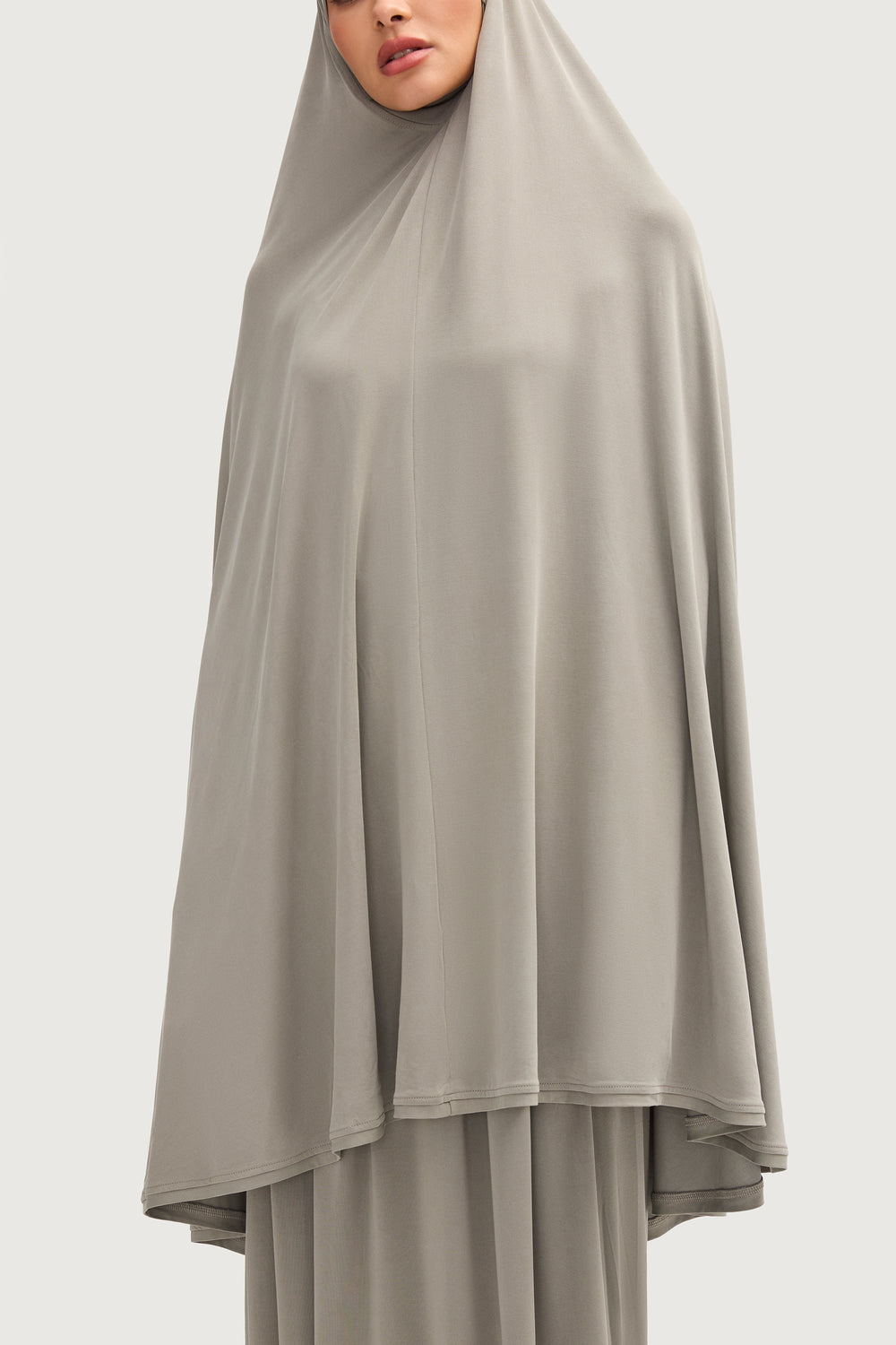 Jersey Cupro Two Piece Prayer Set - Sage