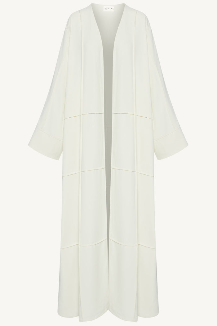 Lylah Everyday Open Abaya - Moonlight