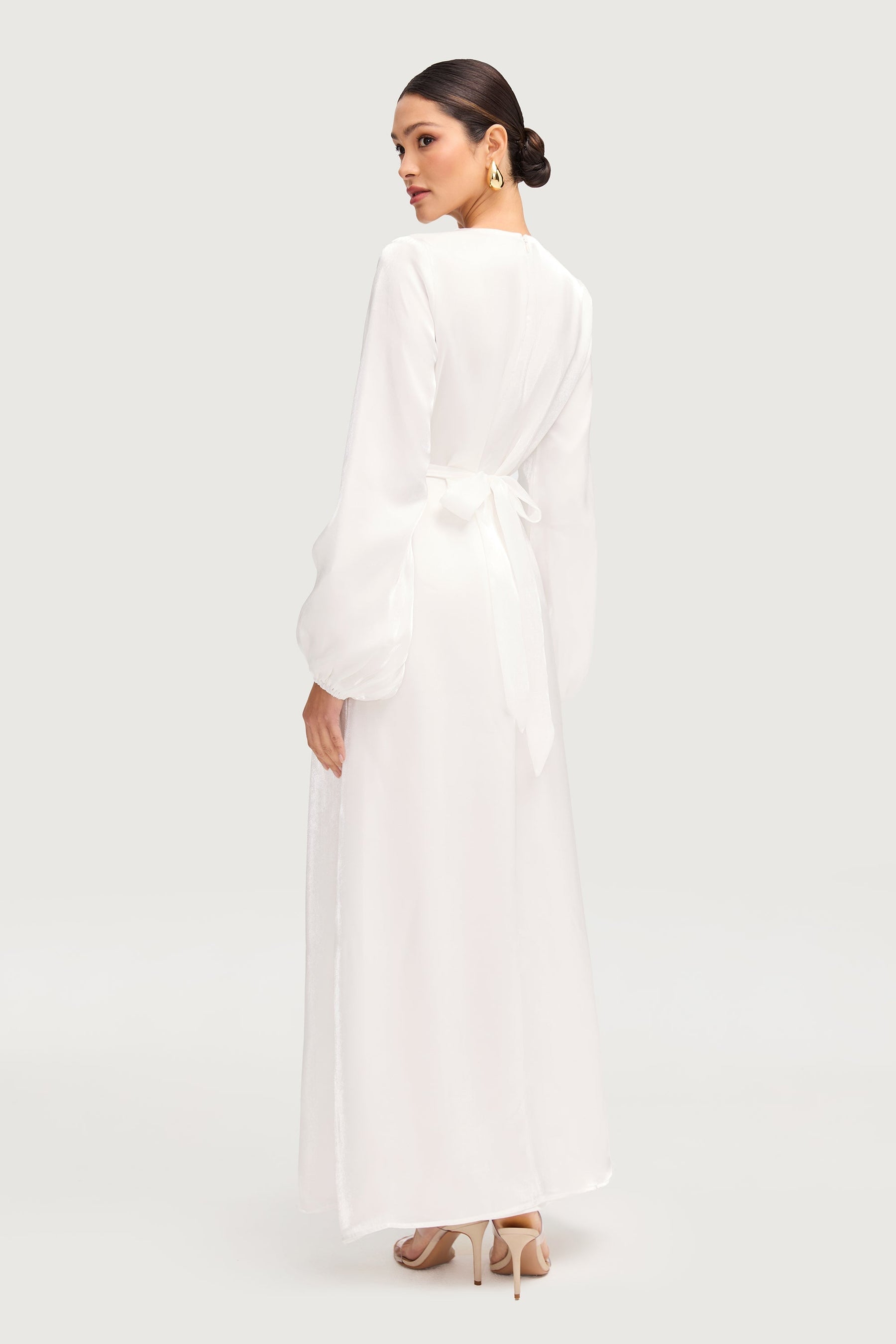 Muna Maxi Dress - White