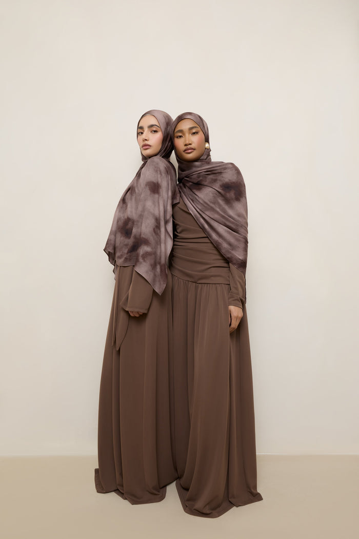 Printed Modal Hijab - Dune