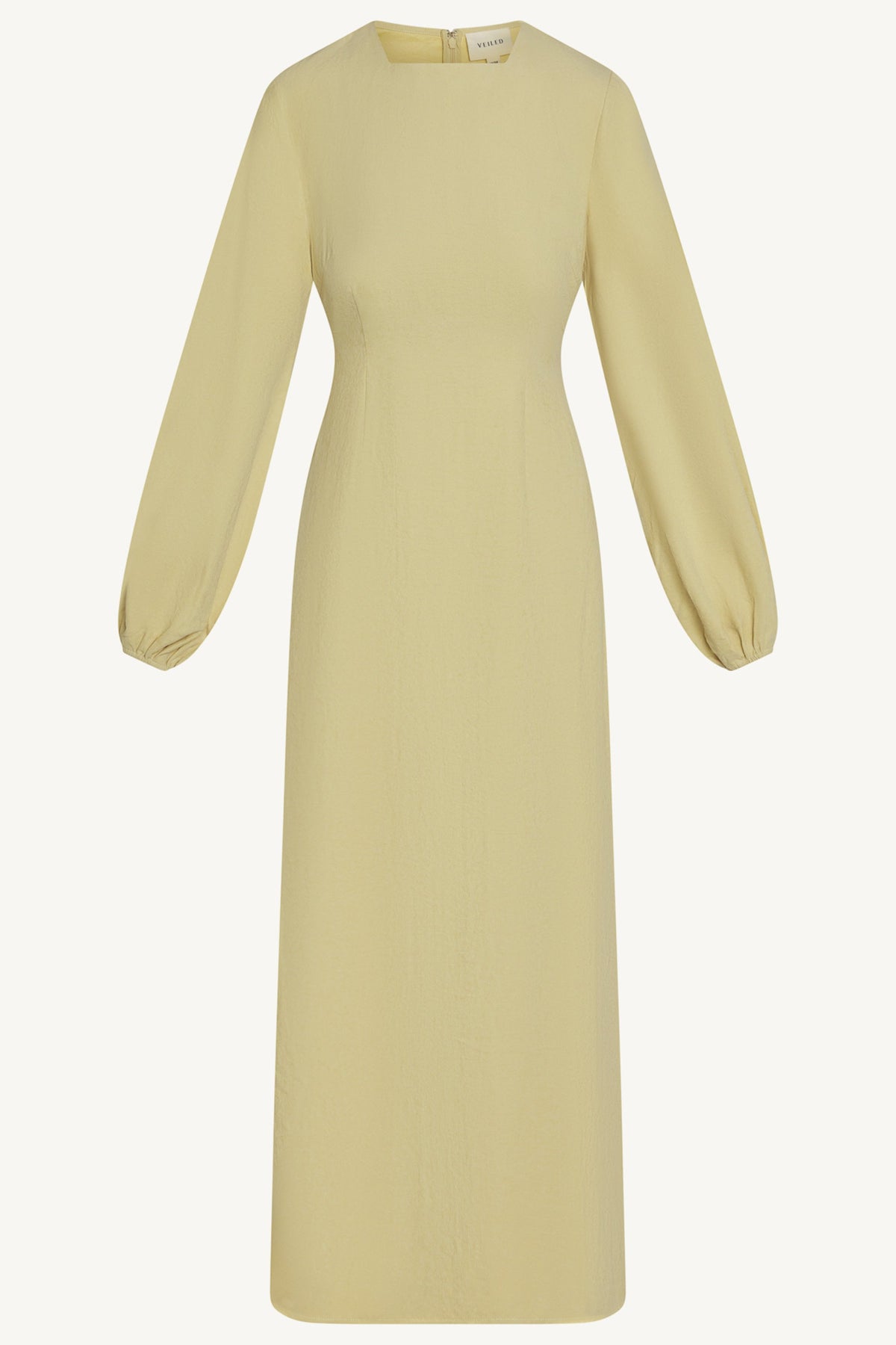 Suede Maxi Dress - Wheat