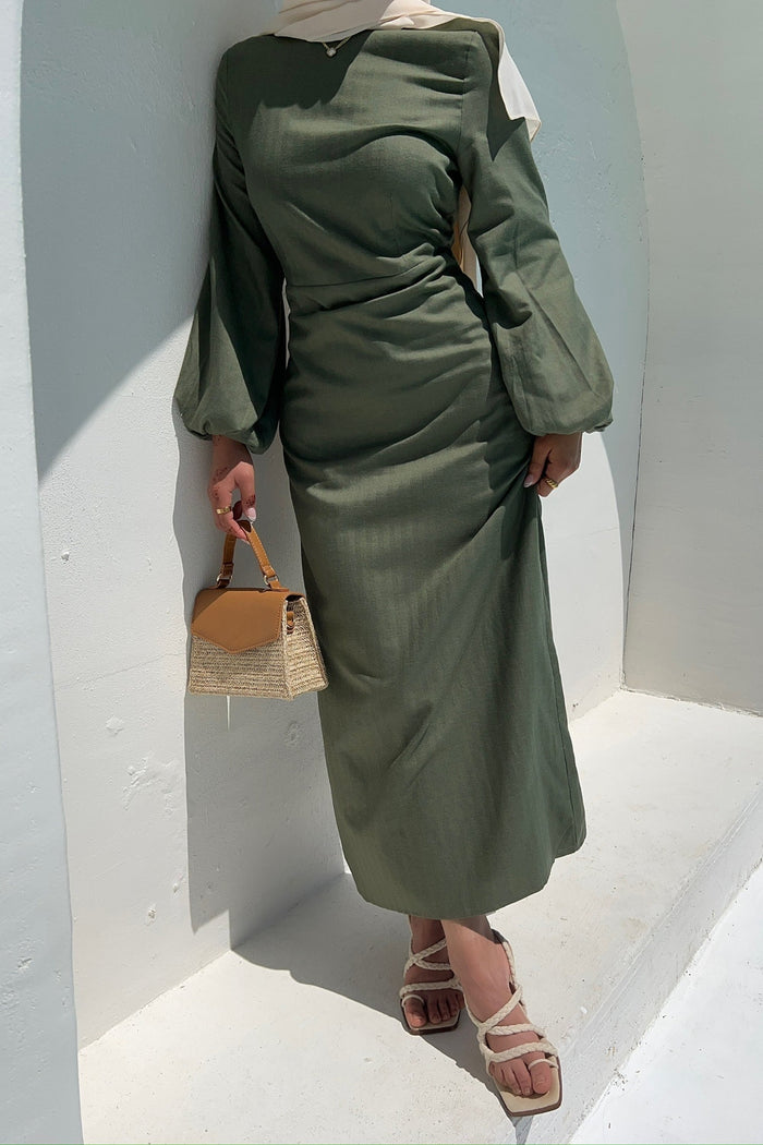 Linen Dresses | Modest Maxi Dresses
