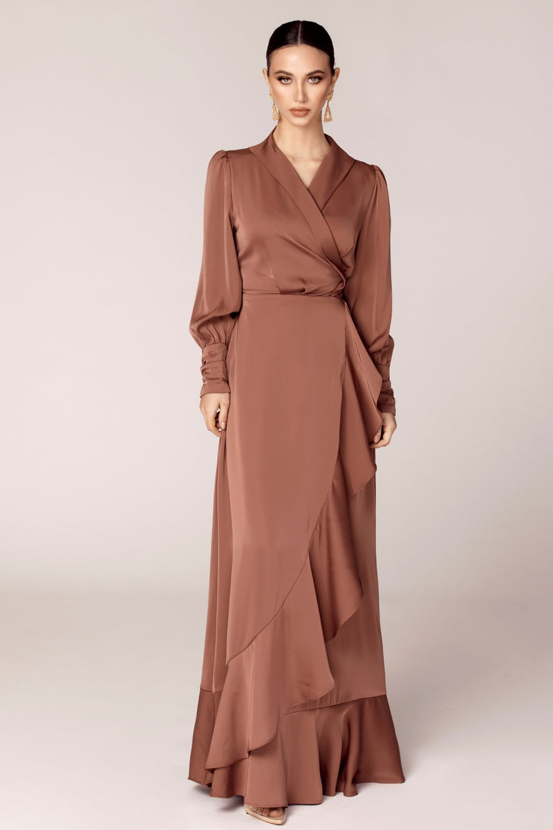 Satin Dresses | Modest Maxi Dresses